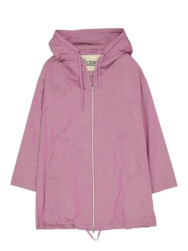 Herno Lightweight Parka Coat - Pink