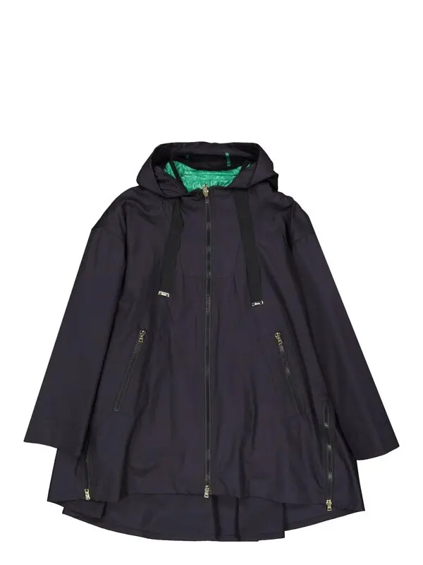 Herno Hooded Jacket - Blue
