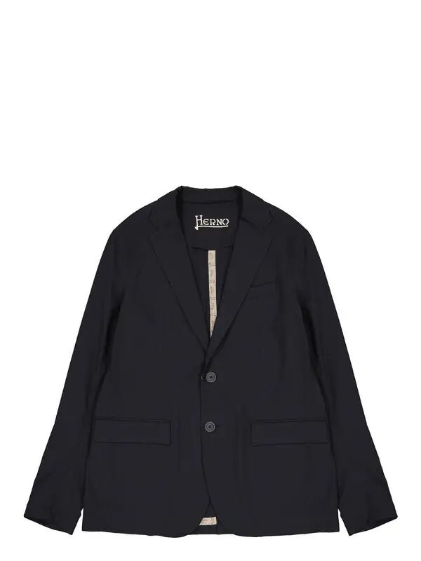 Herno Single-breasted Blazer - Black