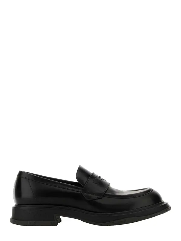 Gucci Leather Loafers - Black
