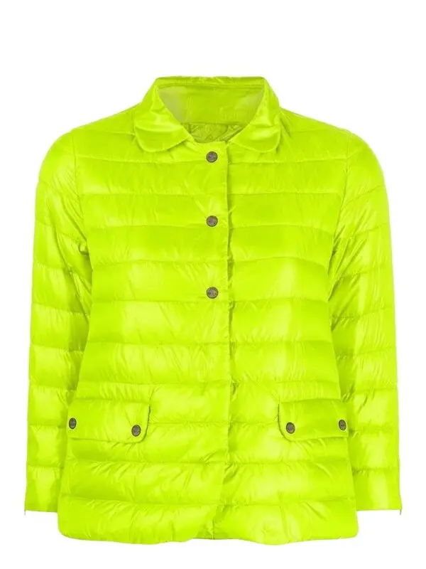 Herno Crop-sleeve Down Jacket - Green