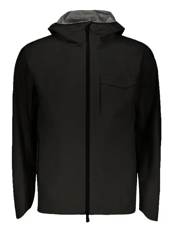 Herno Lightweight Hooded Jacket - Black