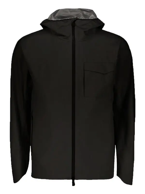 Herno Lightweight Hooded Jacket - Black