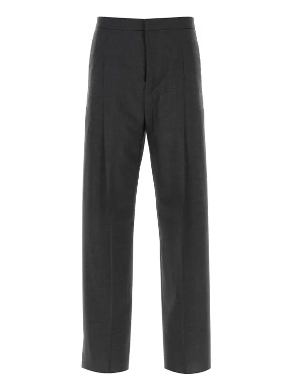 Givenchy Dark Grey Wool Pant - Gray