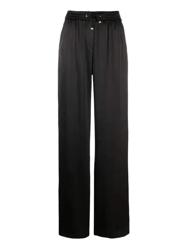 Herno High-waist Palazzo Pants - Black