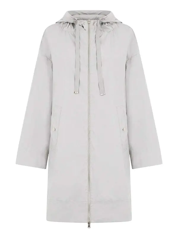 Herno Lightweight Parka Coat - Gray