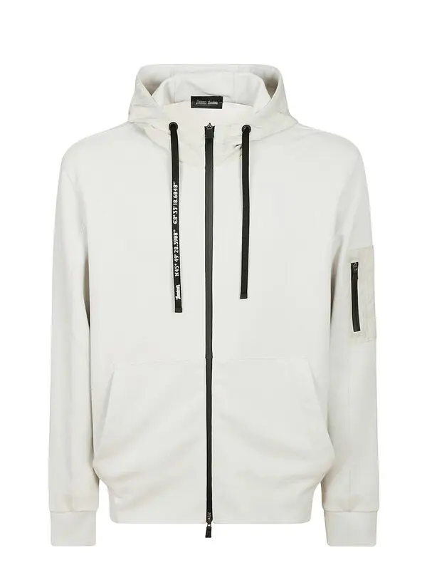Herno Hooded Sweatshirt - Gray