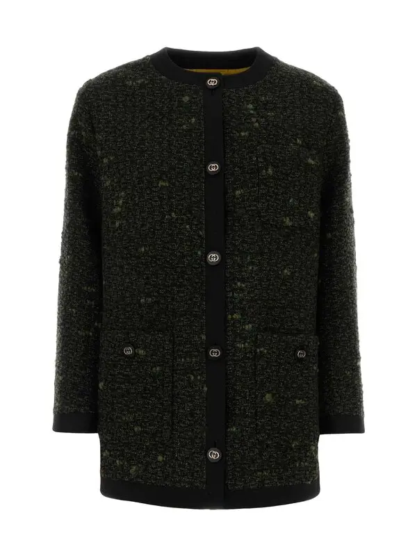 Gucci Boucle Overcoat - Multicolor