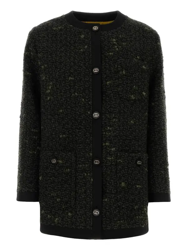 Gucci Boucle Overcoat - Multicolor