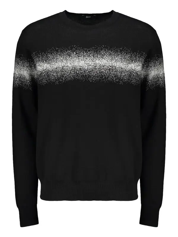 Herno Cotton Blend Pullover - Black