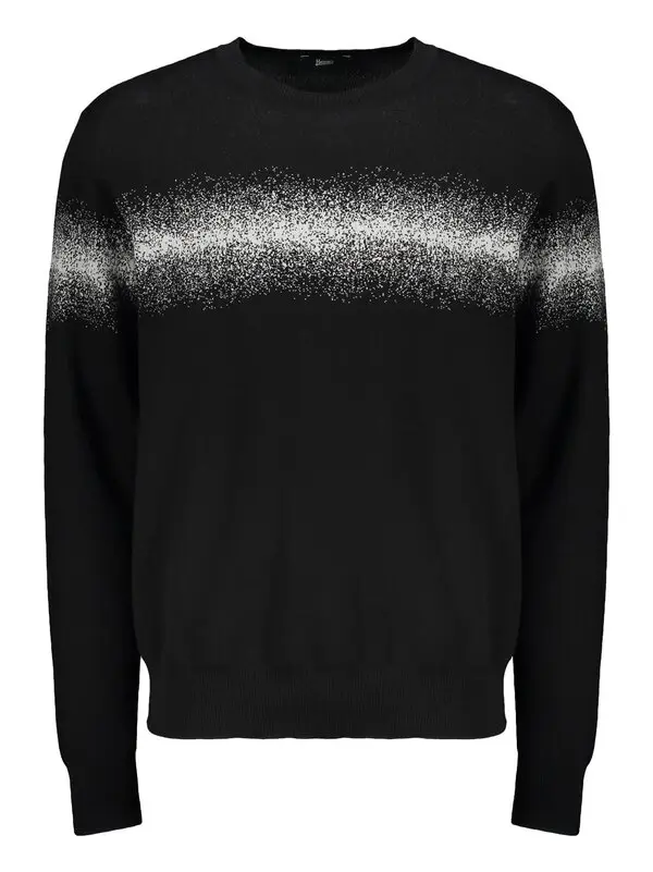 Herno Cotton Blend Pullover - Black