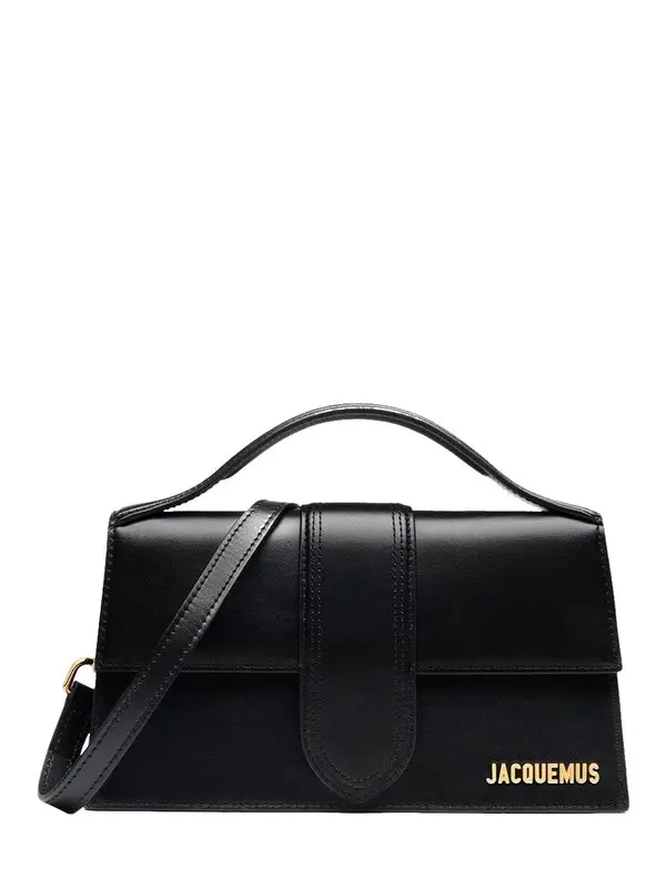 Jacquemus Le Grand Bambino Leather Handbag - Black