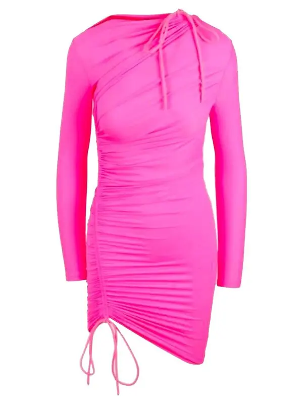 Balenciaga Stretch-design Mini Dress - Pink