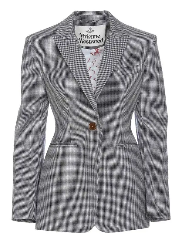 VIVIENNE WESTWOOD Lauren Cotton Jacket - Black