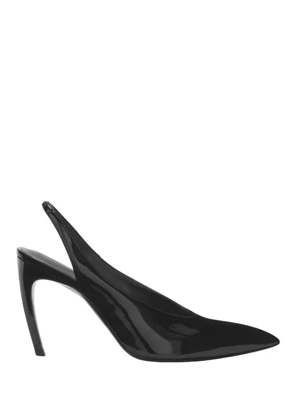 Attico Viper Slingback - Black
