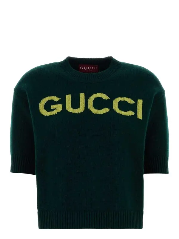 Gucci Wool Sweater - Green
