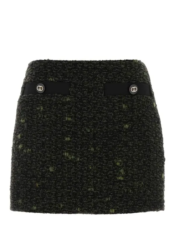Gucci Bouclã¨ Mini Skirt - Multicolor