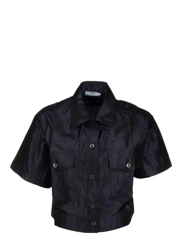 Prada Short Sleeve Button-up Shirt - Multicolor