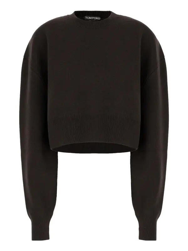 TOM FORD Cropped Knit Pullover - Multicolor
