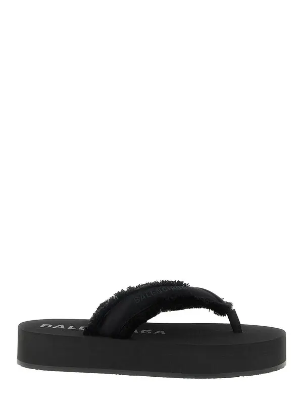 Balenciaga Jet Lag Sandals - Black