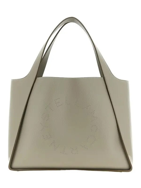 Stella McCartney The Logo Bag Shopping Bag - Cream