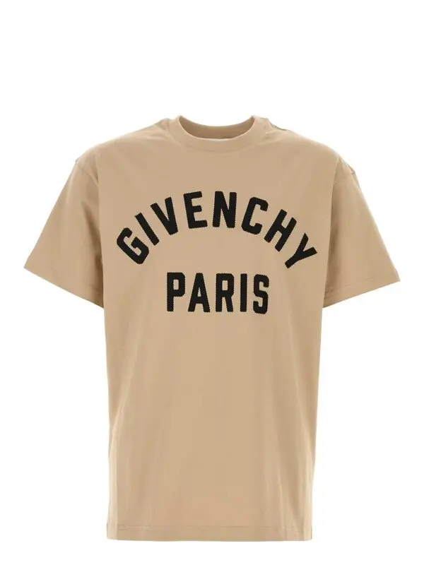 Givenchy Beige Cotton T-shirt - Brown