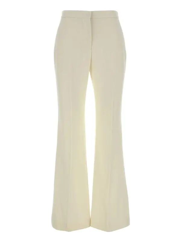 Givenchy Ivory Wool Pant - White