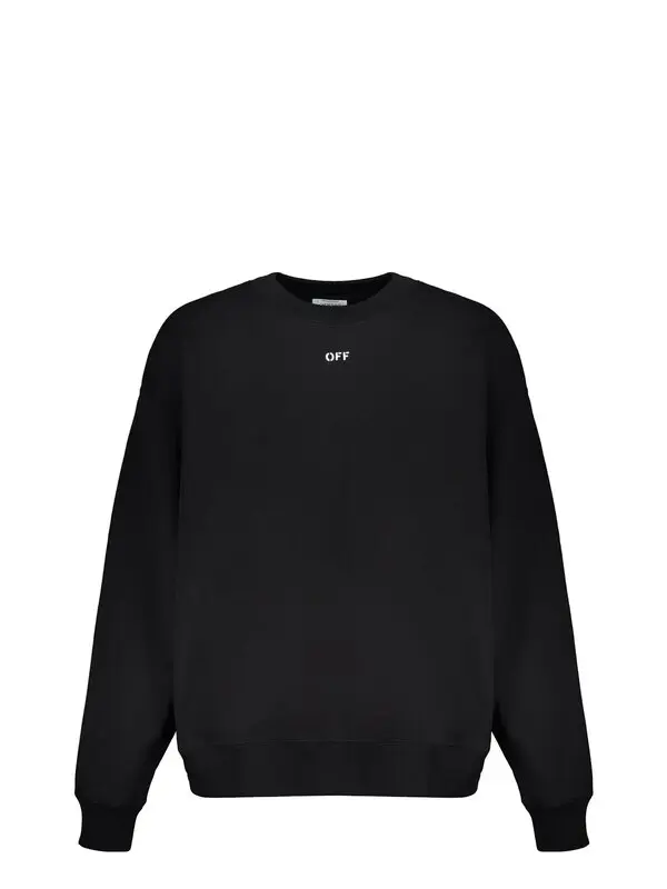 Off-White Logo Sweatshirt - Black