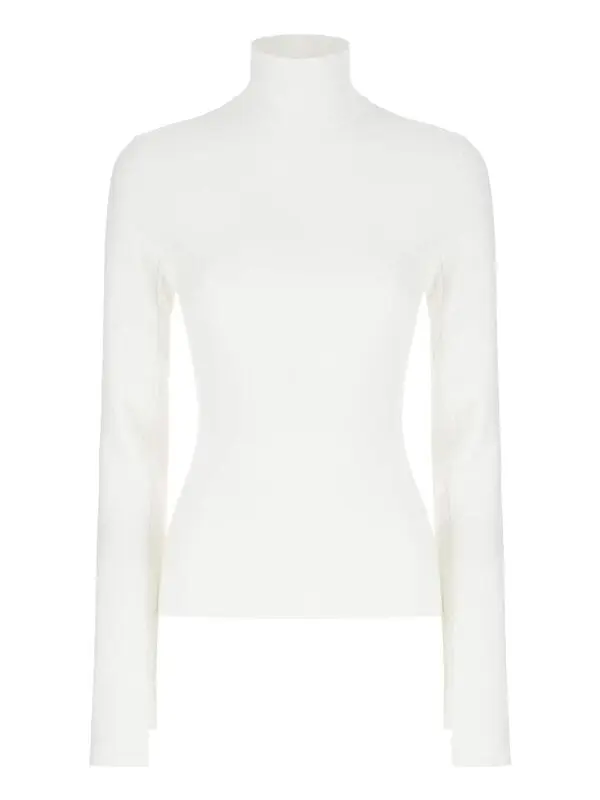COURREGES Ribbed Turtleneck Knitwear - Multicolor
