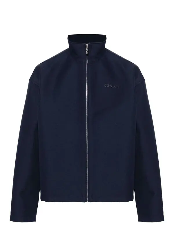Gucci Wool Blend Jacket - Blue