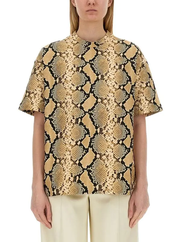 JIL SANDER Animal Print T-shirt - Multicolor
