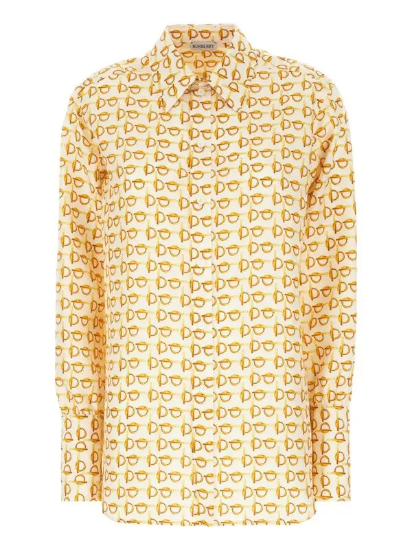 Burberry Geometric Print Shirt - Multicolor