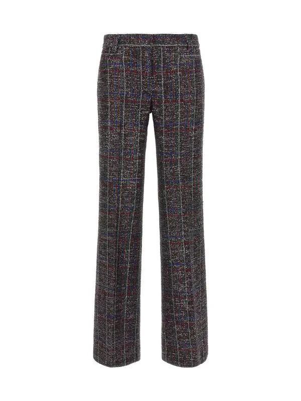 Missoni Sequin Tartan Pants - Multicolor