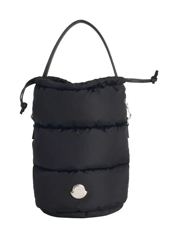 Moncler Caradoc' Bucket Bag In Polyamide - Black