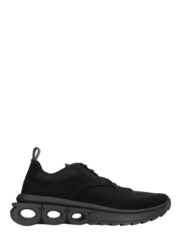 FERRAGAMO Gancini Sneakers - Black