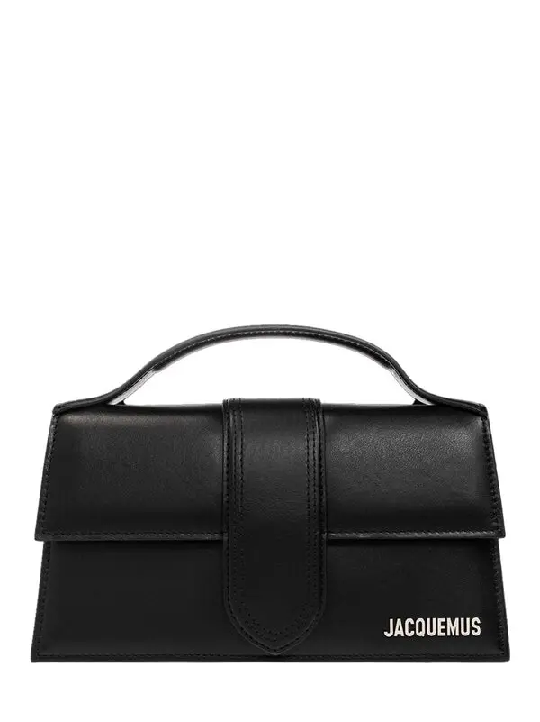 Jacquemus Le Grand Bambino Leather Bag - Black