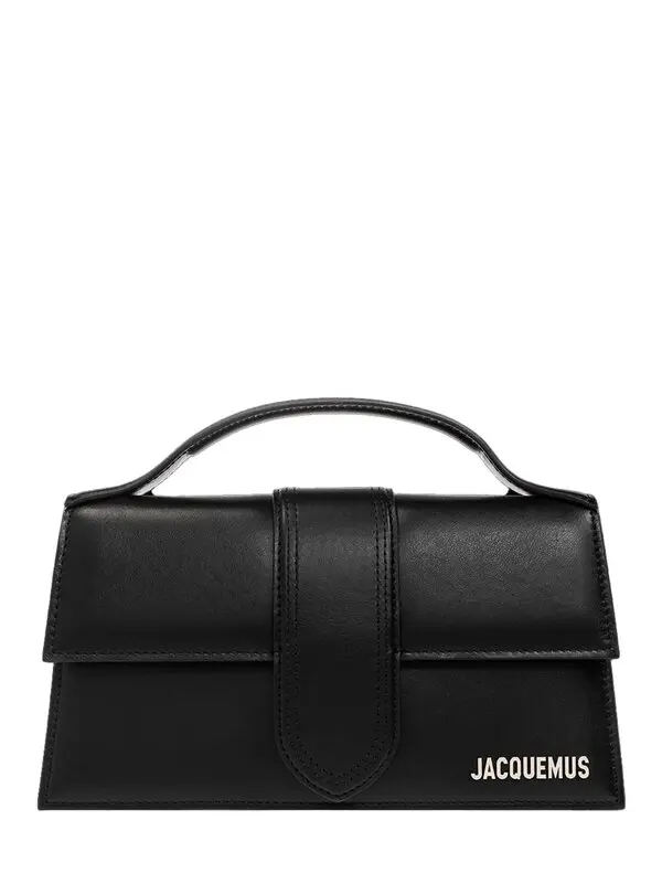 Jacquemus Le Grand Bambino Leather Bag - Black