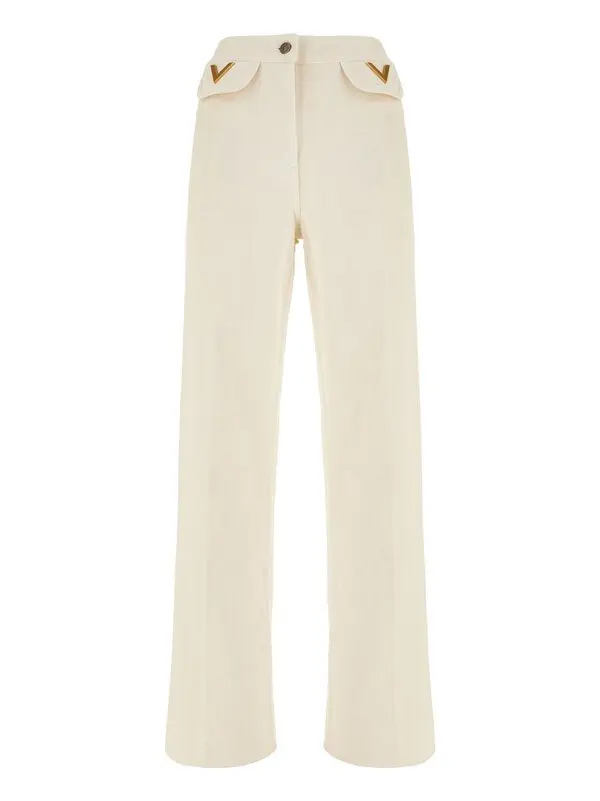Valentino Garavani Straight Leg Jeans - Multicolor