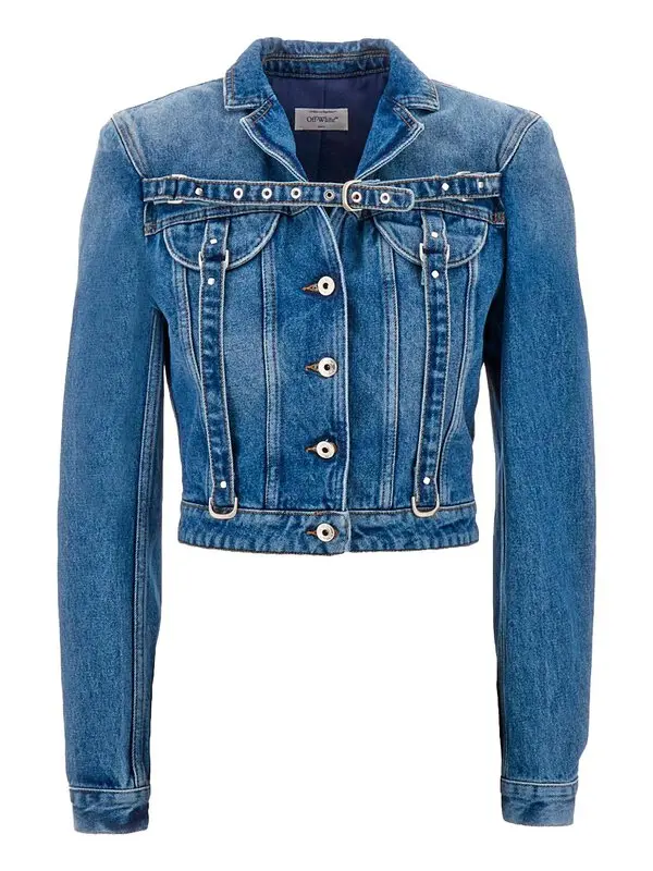 Off-White Denim Jacket - Multicolor