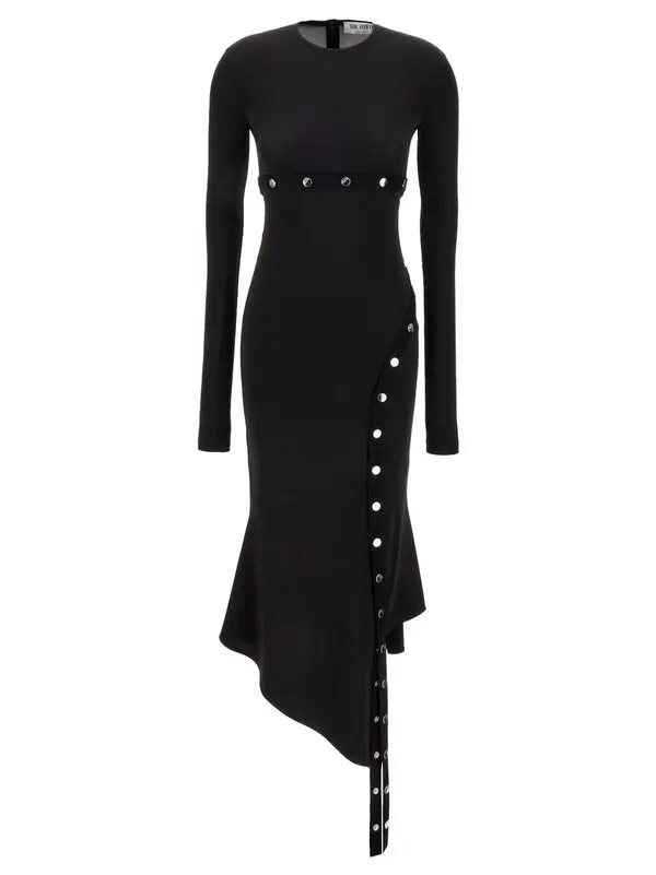 Attico Asymmetrical Dress - Multicolor