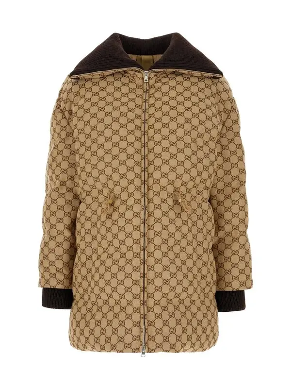 Gucci Monogram Padded Jacket - Multicolor