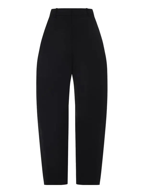 Givenchy Wool Cocoon Trousers - Black