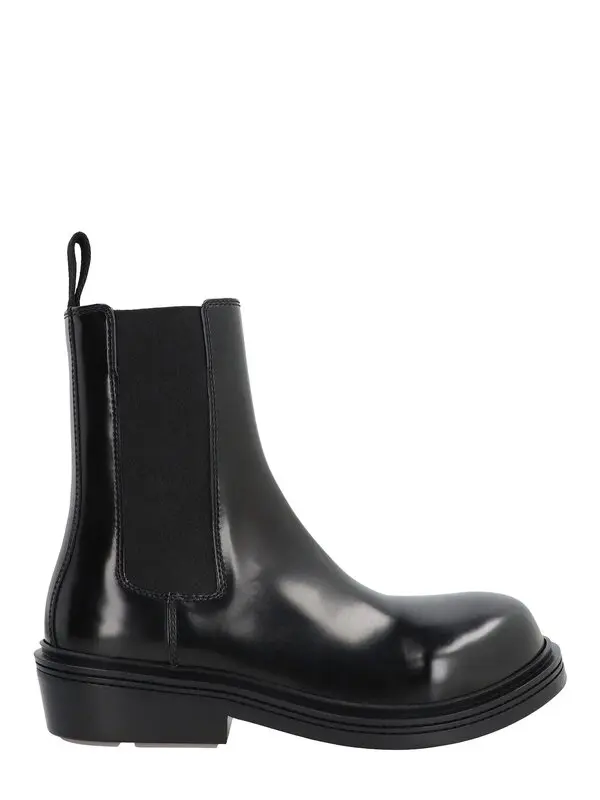 Bottega Veneta Fireman Ankle Boots - Black