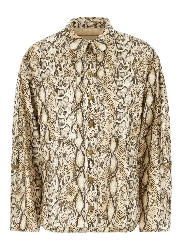 Isabel Marant Étoile Animal Print Jacket - Multicolor