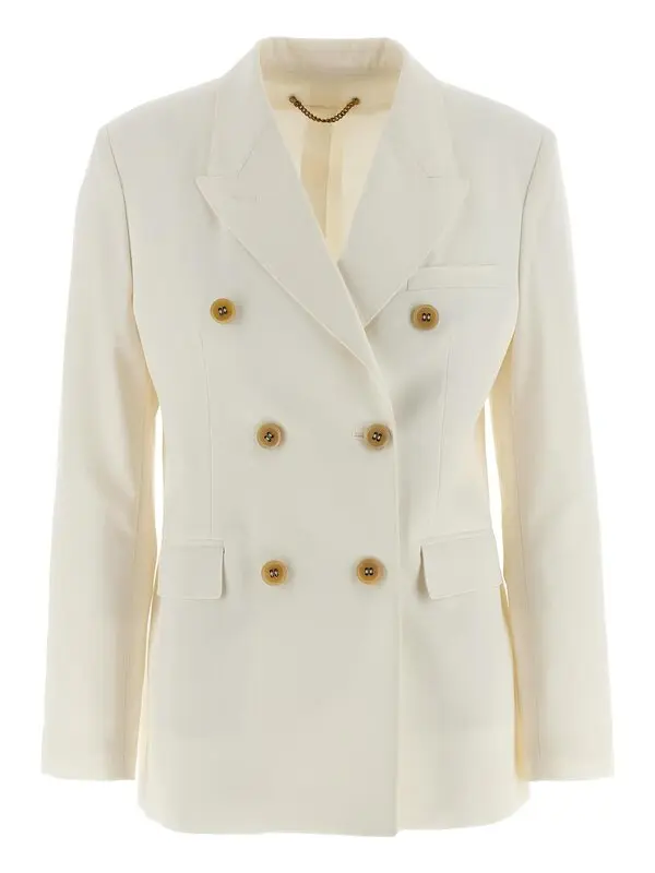 GOLDEN GOOSE Diva' Blazer - White