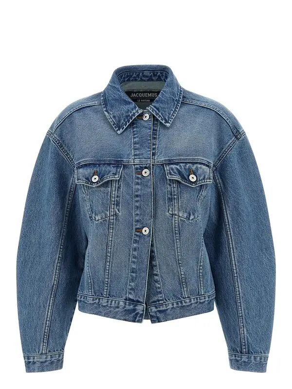 Jacquemus La Veste De-nimes' Jacket - Blue