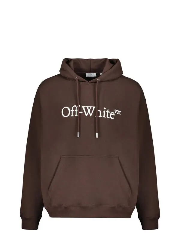 Off-White Logo Sweatshirt - Brown