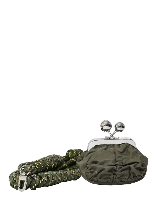 Max Mara Pasticcino Mini Bag In Technical Gabardine - Green