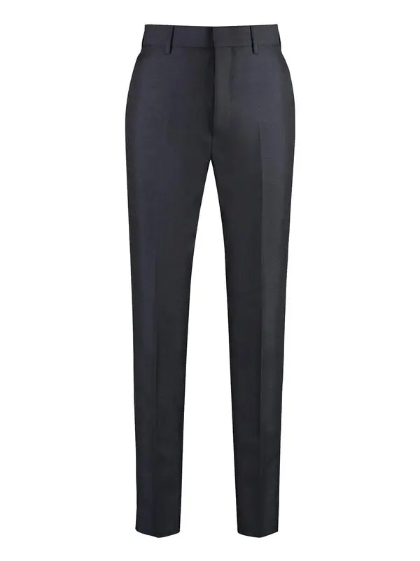Prada Wool Trousers - Blue