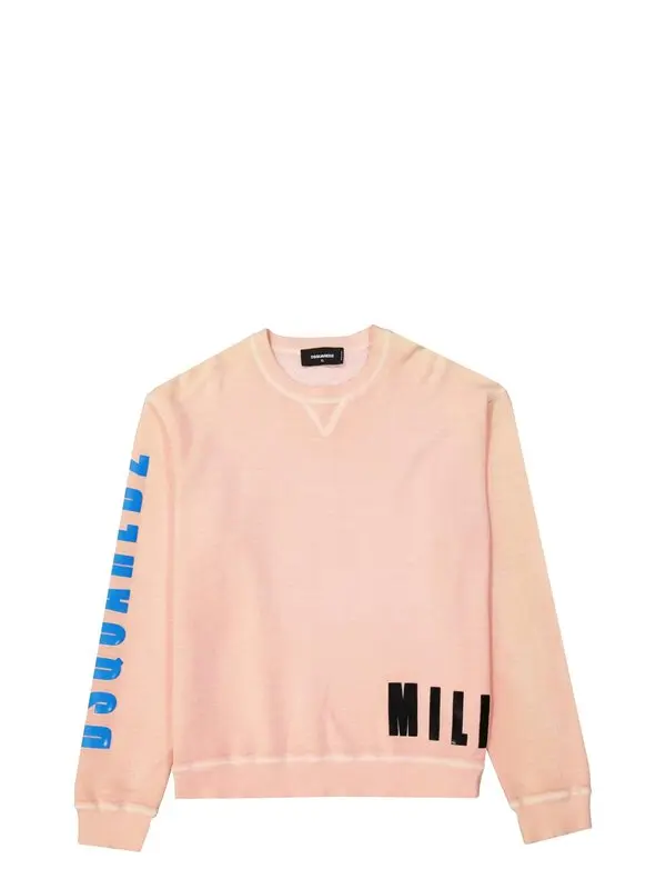 Dsquared2 Cotton Sweatshirt - Red